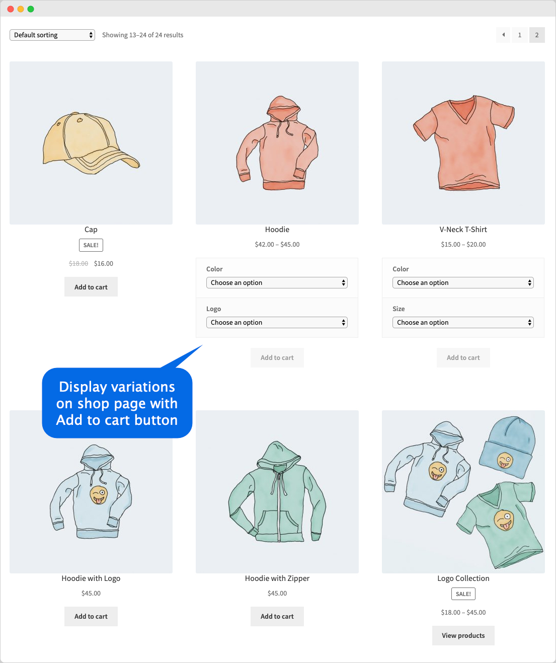 Products By Attributes And Variations For Woocommerce Woocommerce