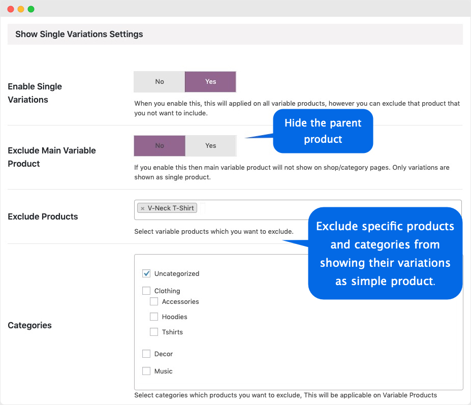 WooCommerce Products by Attribute: Show Variations on Shop