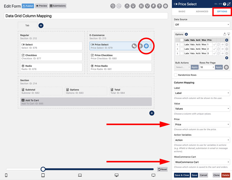 WS Form PRO Product Add-Ons Documentation - WooCommerce