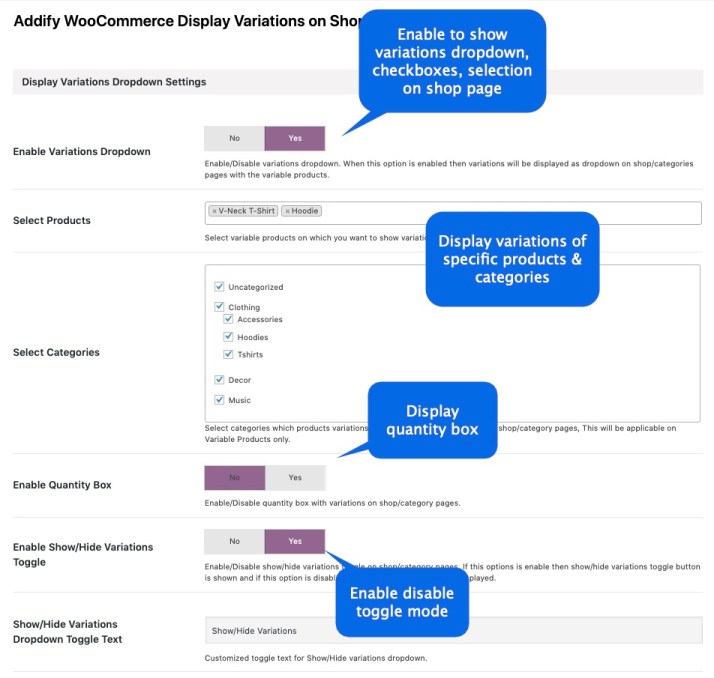 WooCommerce Show Single Variations on Shop Page - Docs