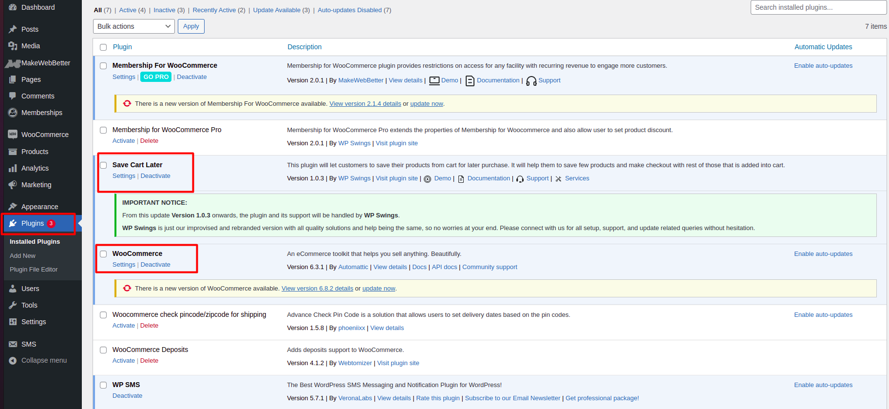 Save Cart Later for WooCommerce Documentation | WP Swings
