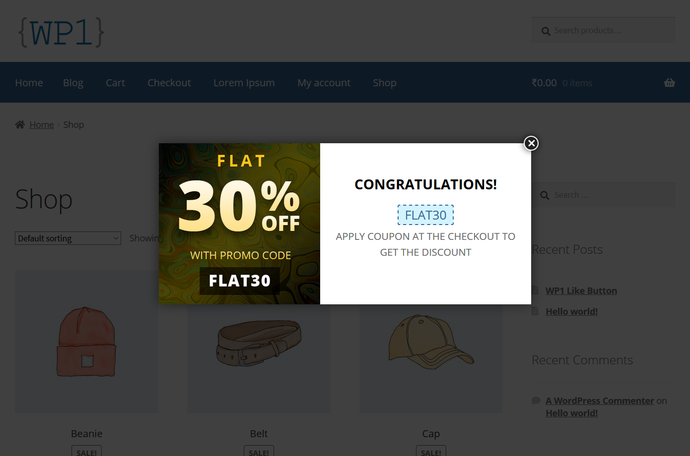 Scratch Coupon for WooCommerce - WooCommerce Marketplace