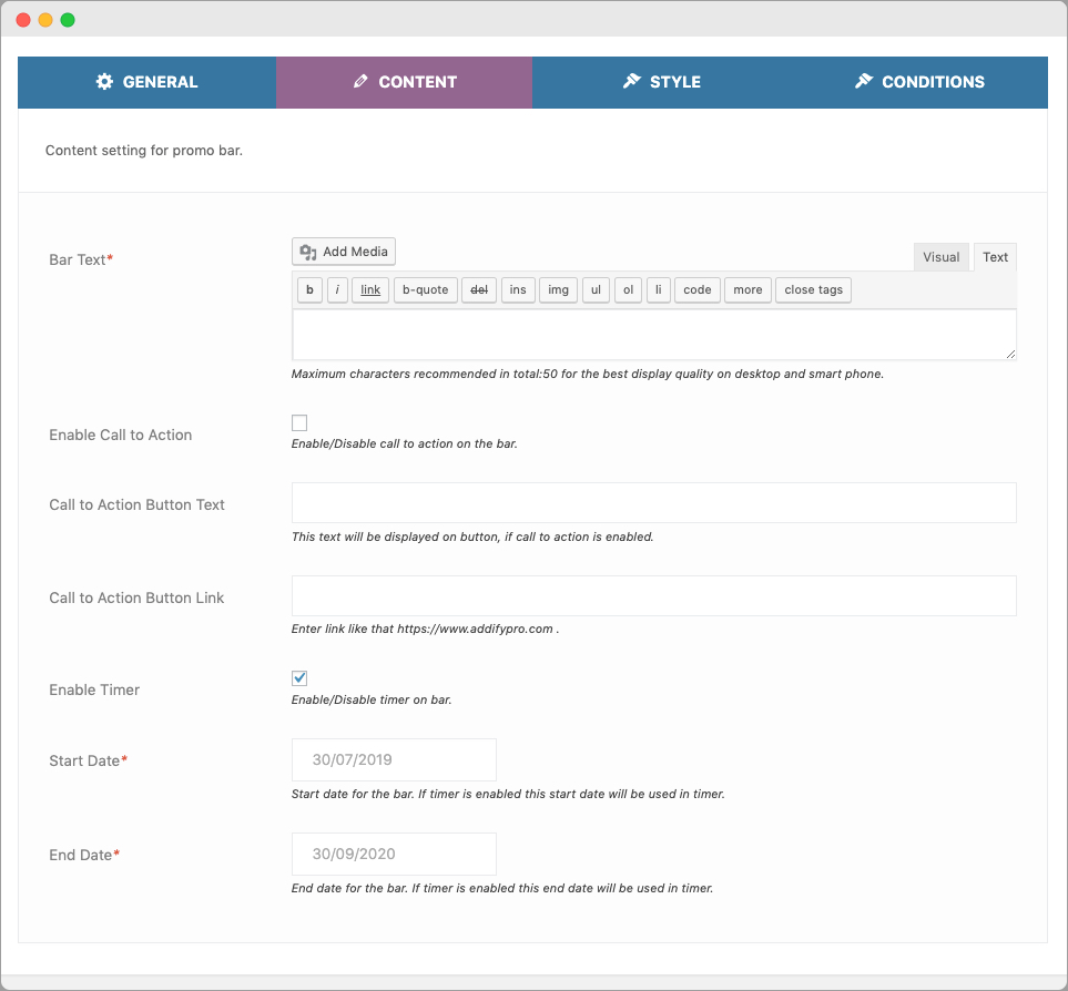 Top Bar WordPress & WooCommerce Plugin - Notification Bar