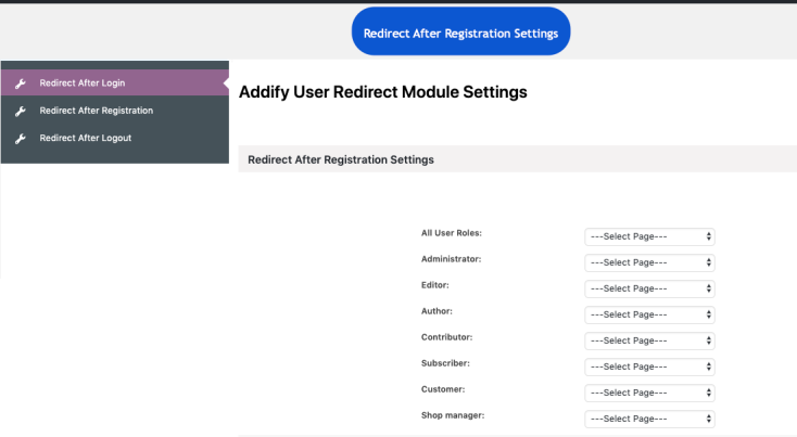 Redirect After Login, Registration & Logout Documentation - WooCommerce