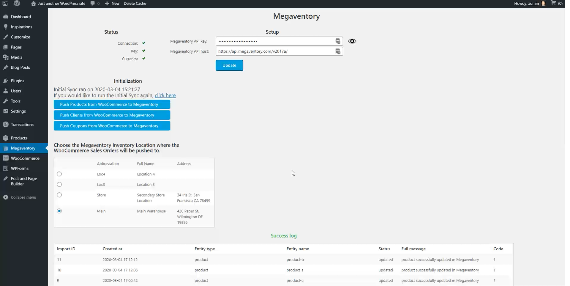 Megaventory Inventory Management - WooCommerce