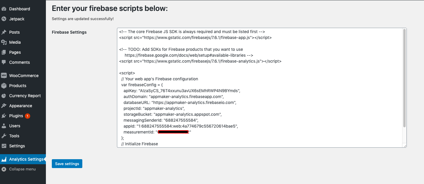 Firebase Analytics for WooCommerce - WooCommerce Marketplace