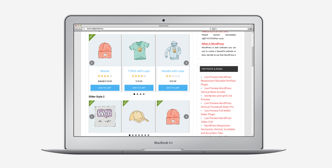 All-In-One Product Slider Carousel for WooCommerce - WooCommerce ...