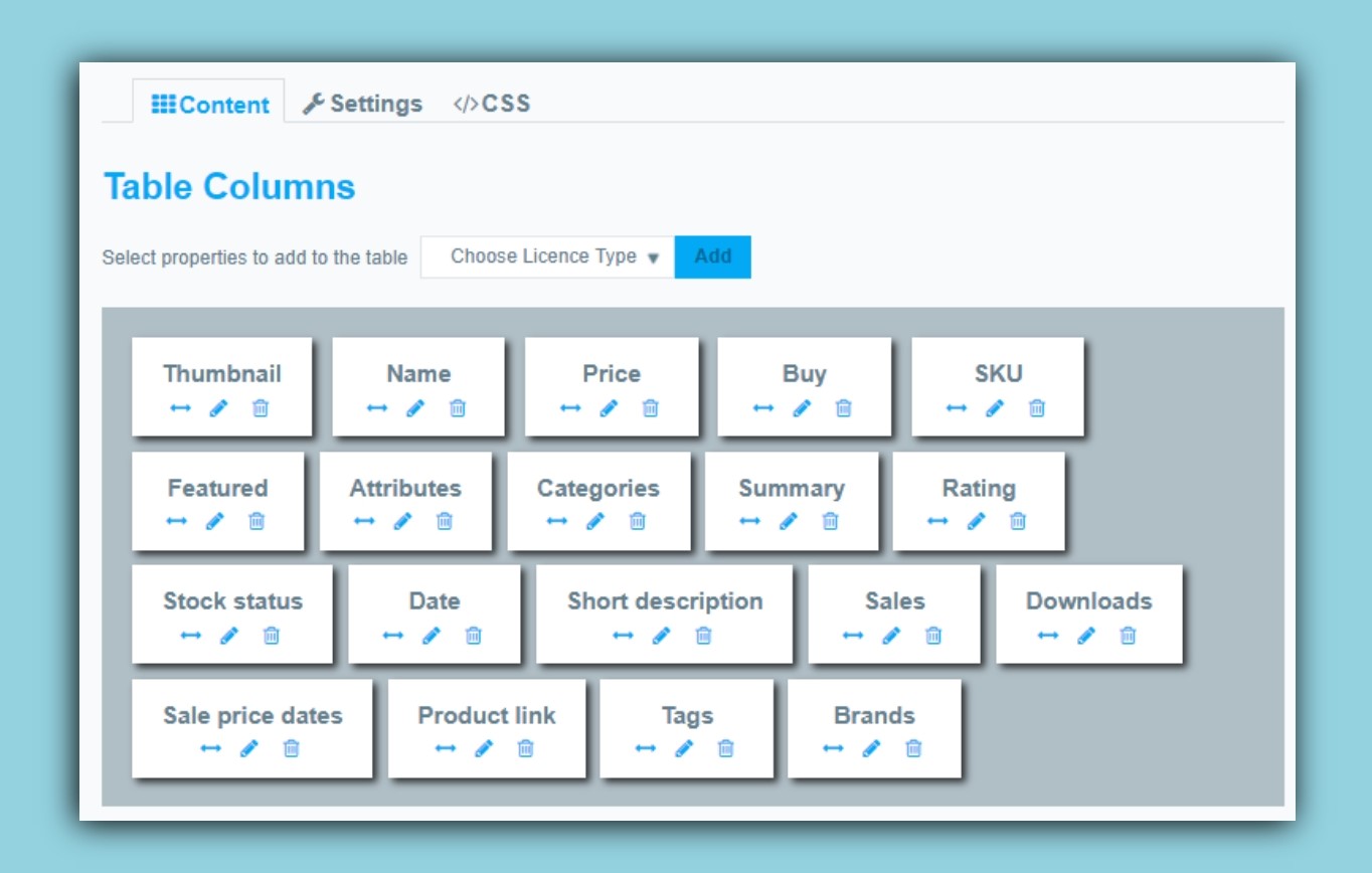 Product Table - WooCommerce Marketplace