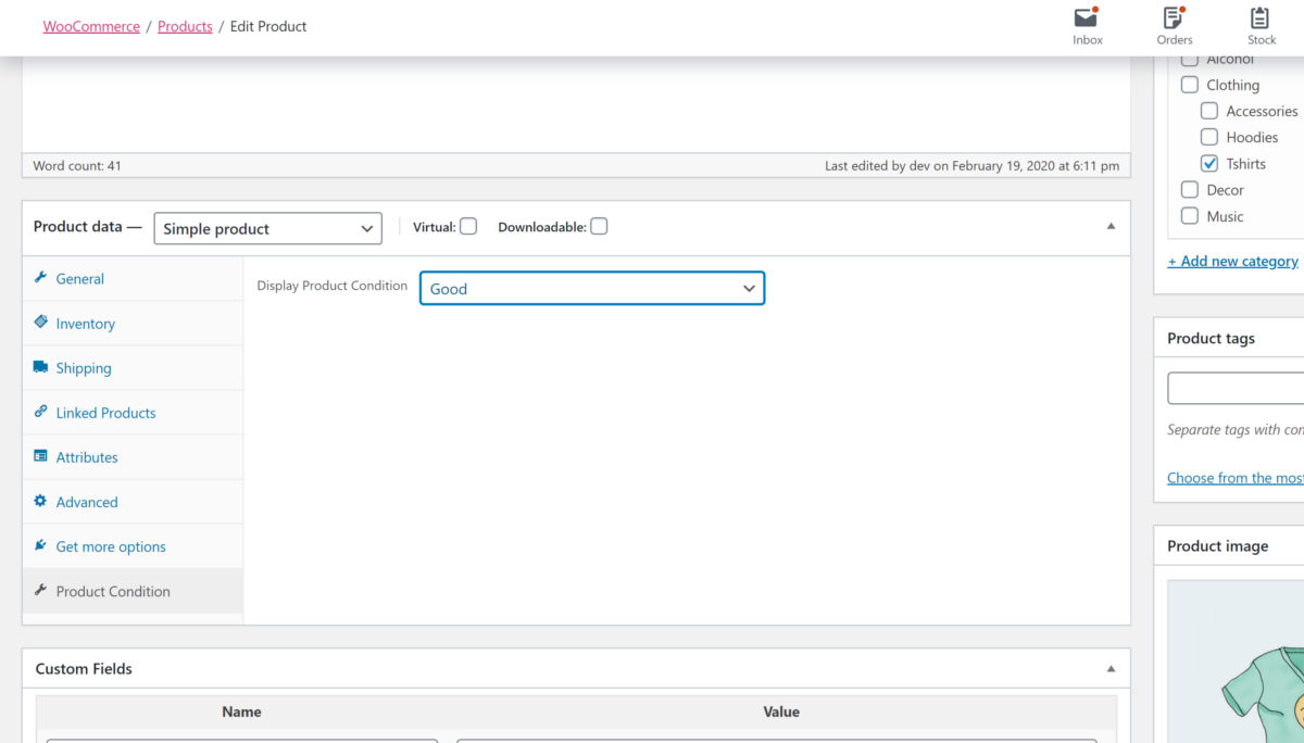 Using Product Condition For WooCommerce Documentation - WooCommerce
