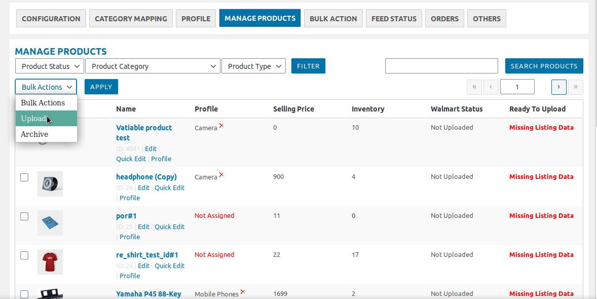 Walmart Integration for WooCommerce - WooCommerce