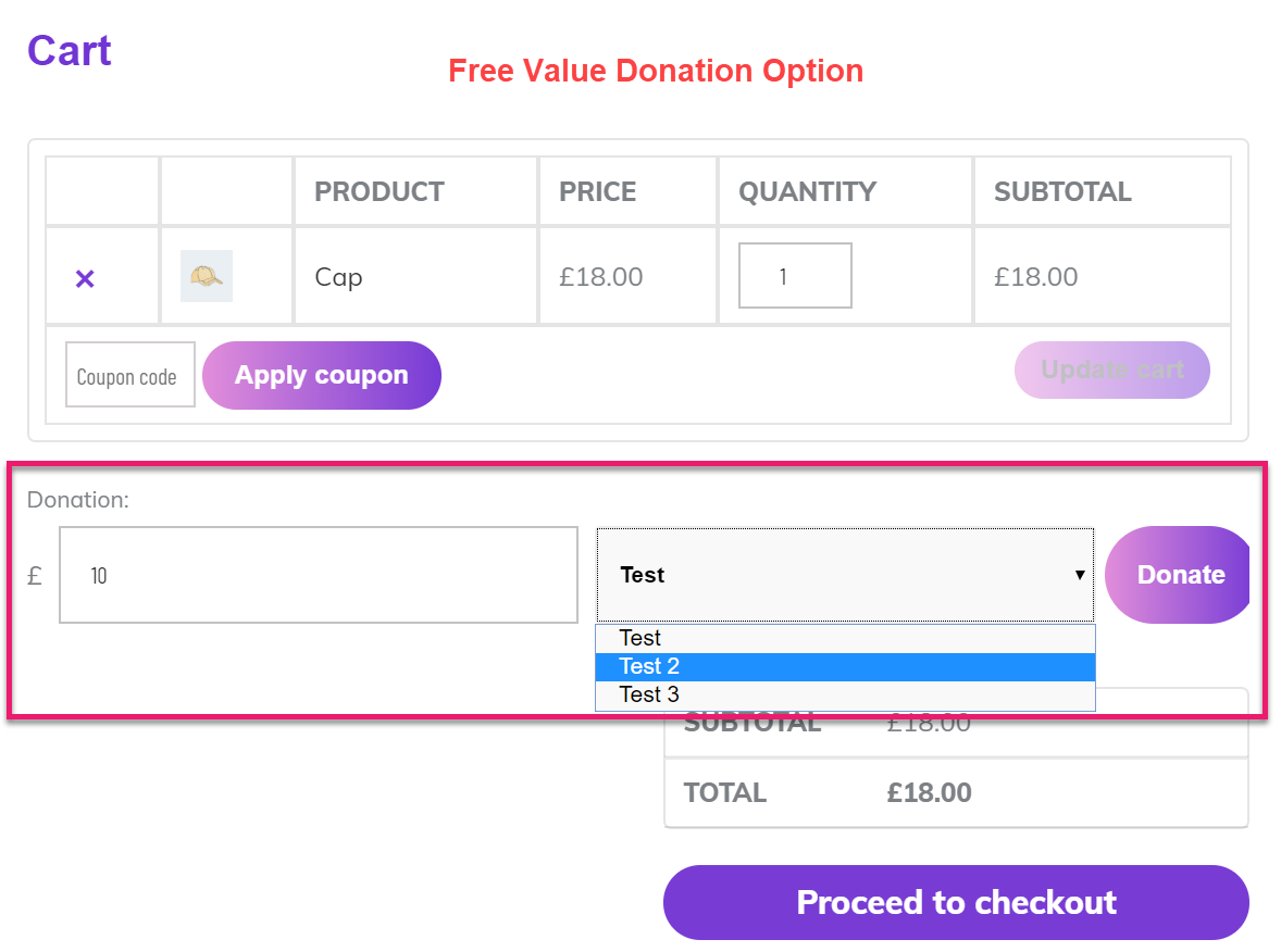 Donation For Woocommerce Donation Plugin For Accepting Charity And Funds