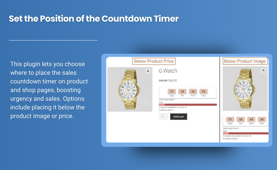 Sales Countdown Timer For Woocommerce Woocommerce Marketplace 7312