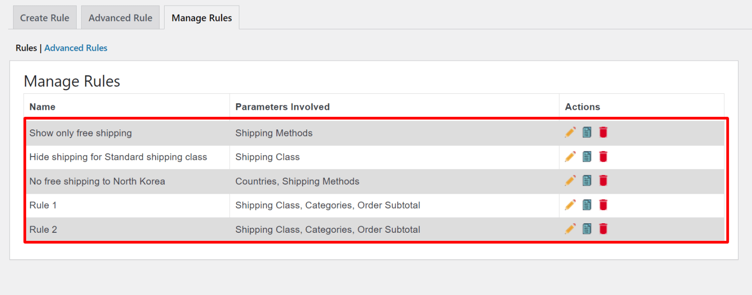 Hide Shipping Methods For Woocommerce Documentation Woocommerce