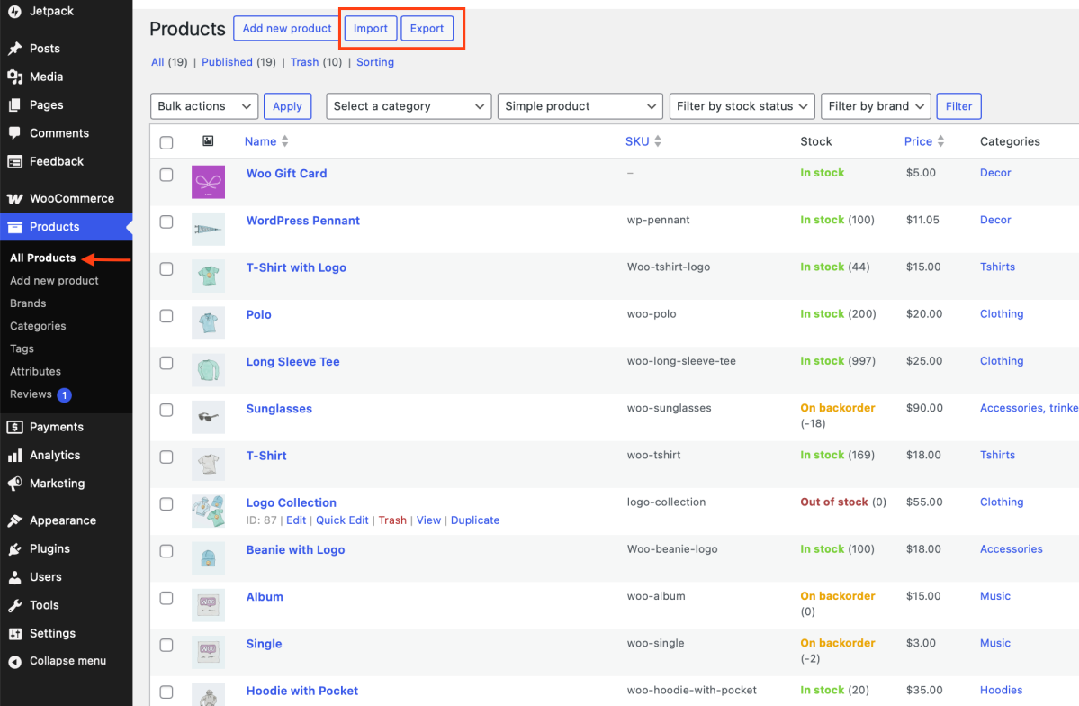 Product CSV Importer and Exporter Documentation - WooCommerce