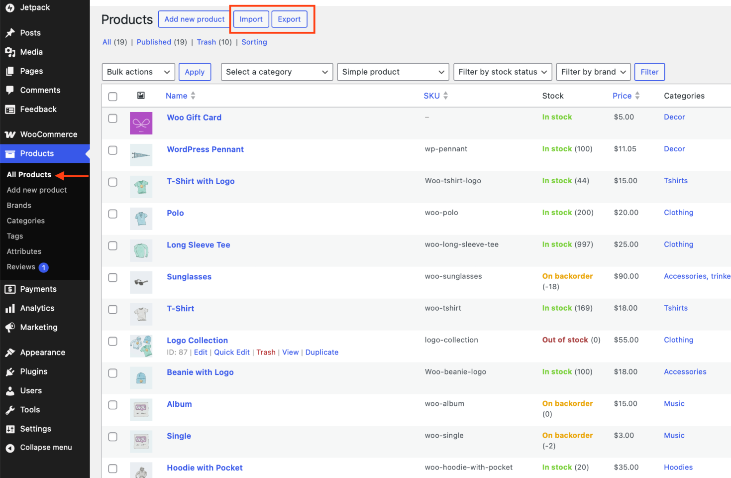 Product CSV Importer and Exporter Documentation - WooCommerce
