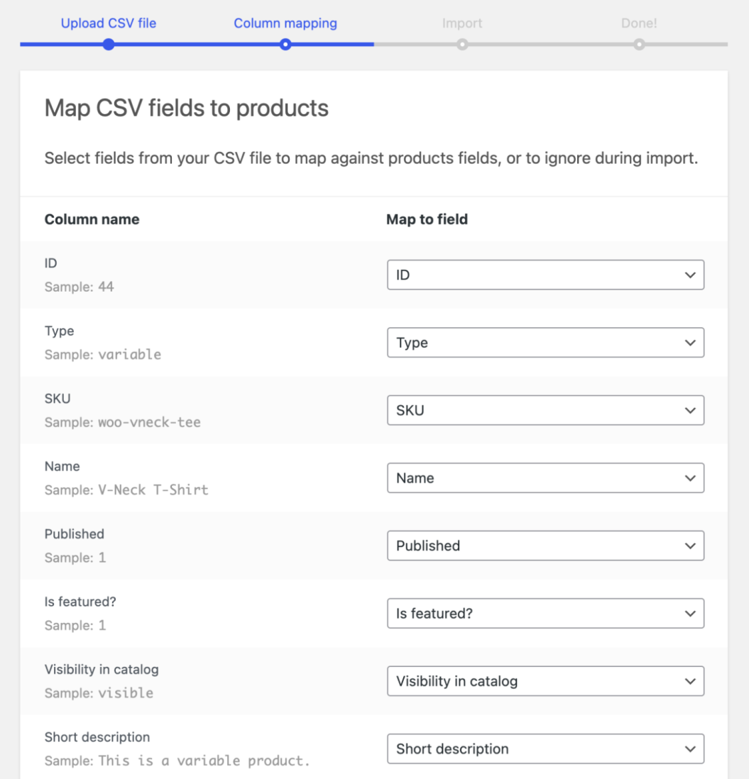 Product CSV Importer and Exporter Documentation - WooCommerce