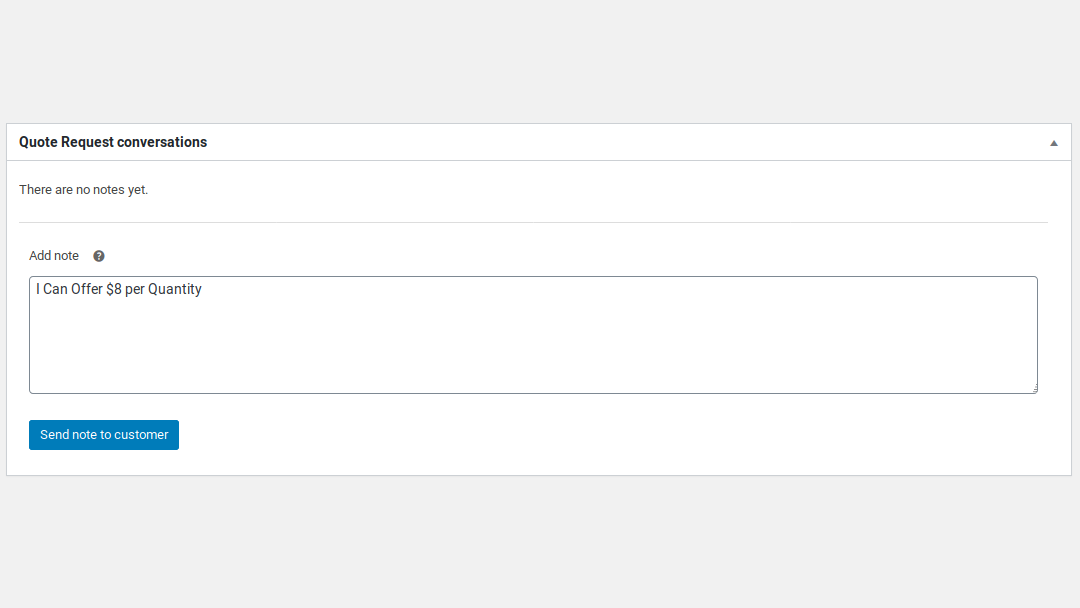 Quote Request for WooCommerce – Request a Quote and Negotiate Product Price