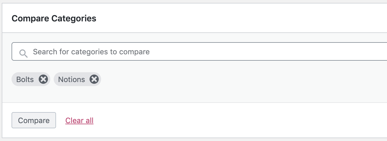 Categories Report Documentation - WooCommerce