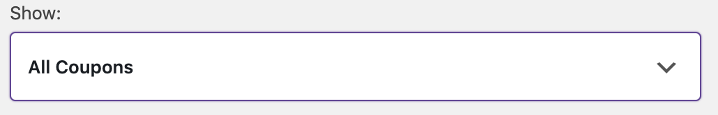 Coupons Report Documentation - WooCommerce