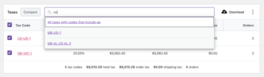 Taxes Report Documentation - WooCommerce