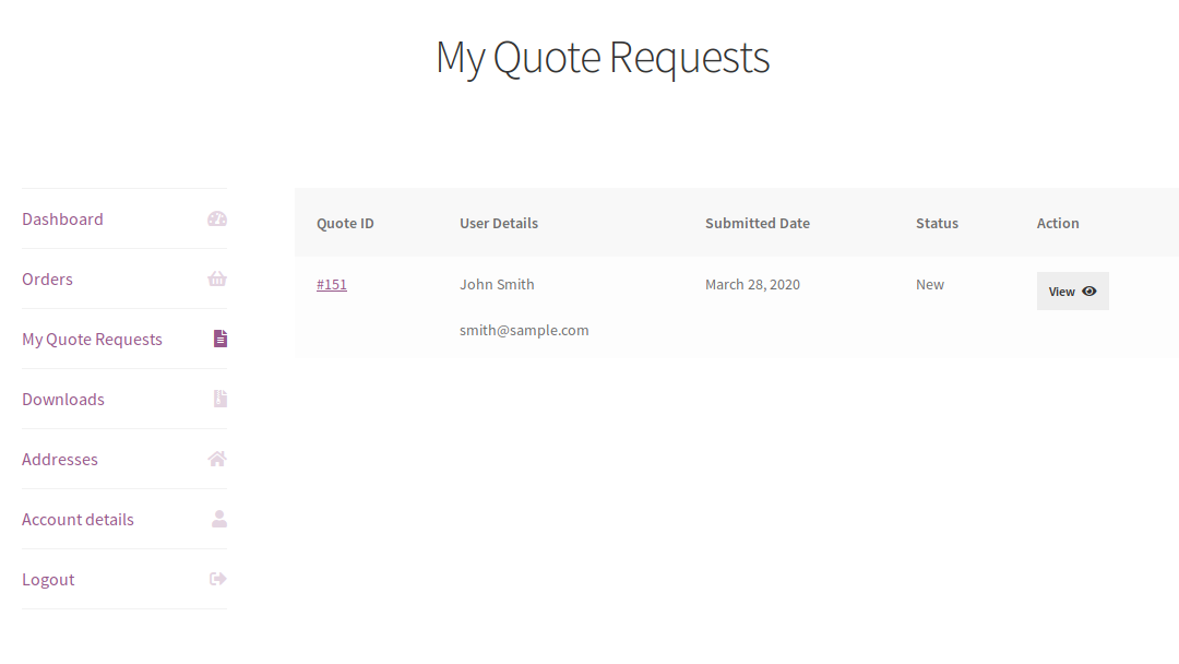 Quote Request for WooCommerce – Request a Quote and Negotiate Product Price