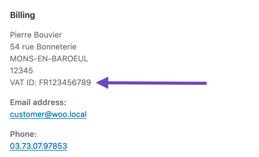 EU VAT Number Documentation - WooCommerce