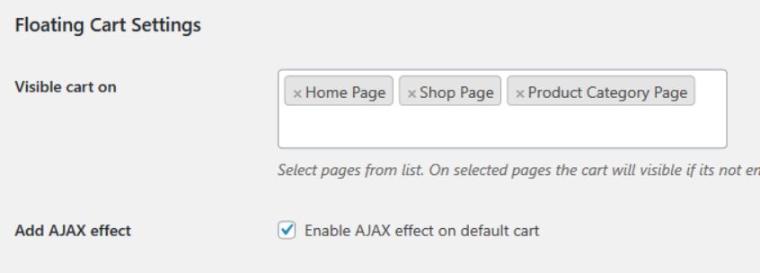 Floating Cart for WooCommerce - WooCommerce