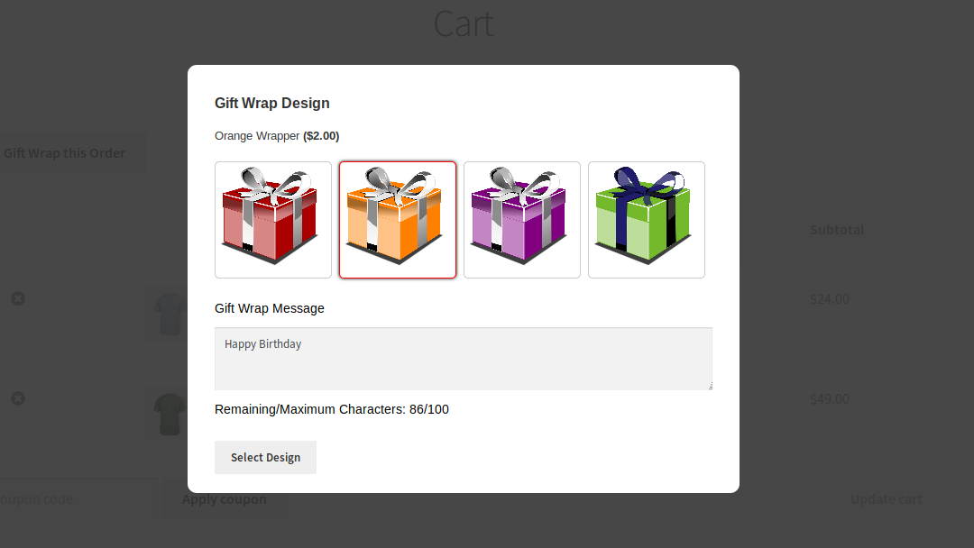 Gift Wrapper for WooCommerce - WooCommerce Marketplace