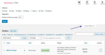 Orders Overview and Bulk Order Management Documentation - WooCommerce