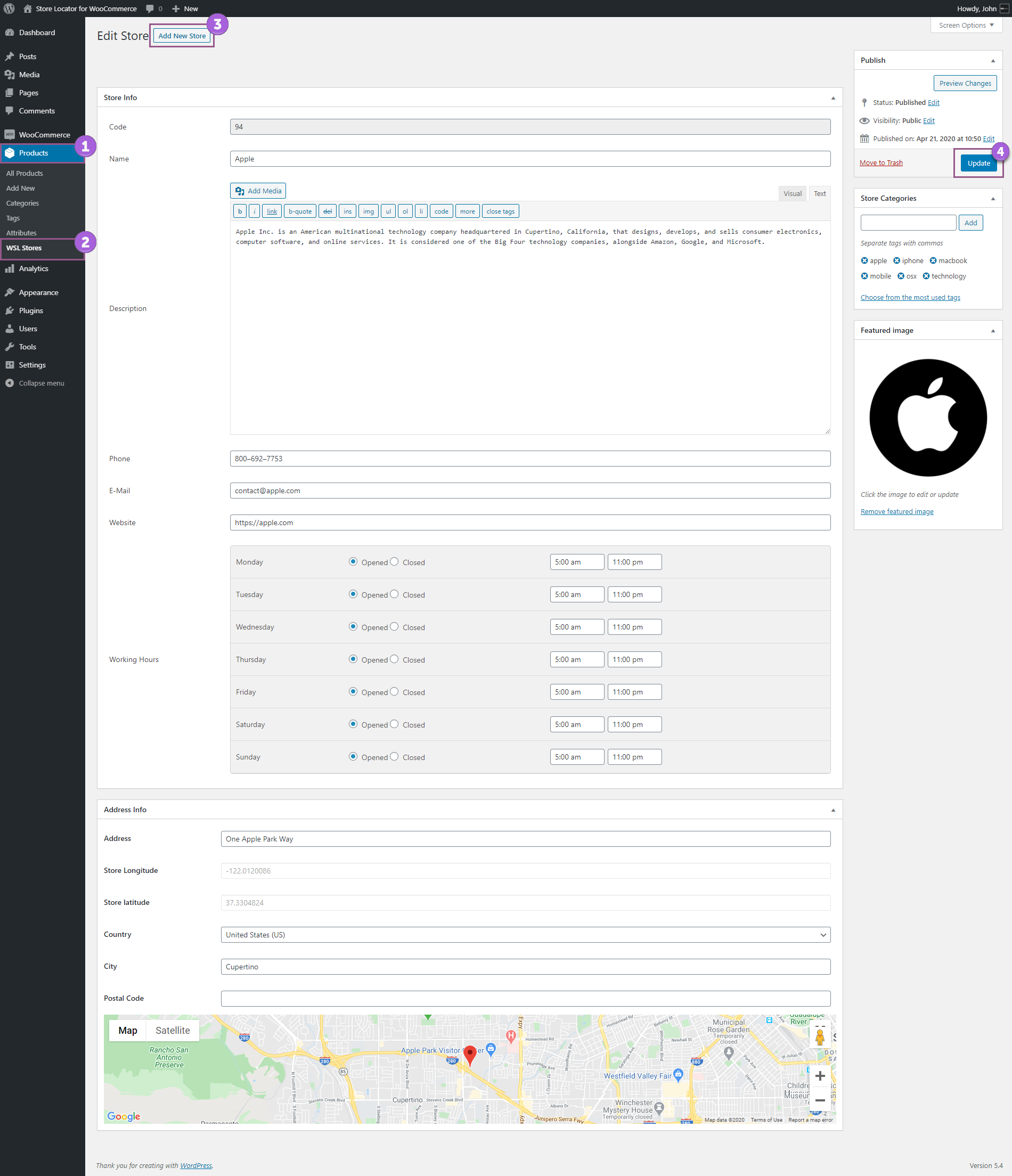 Store Finder and Locator for WooCommerce