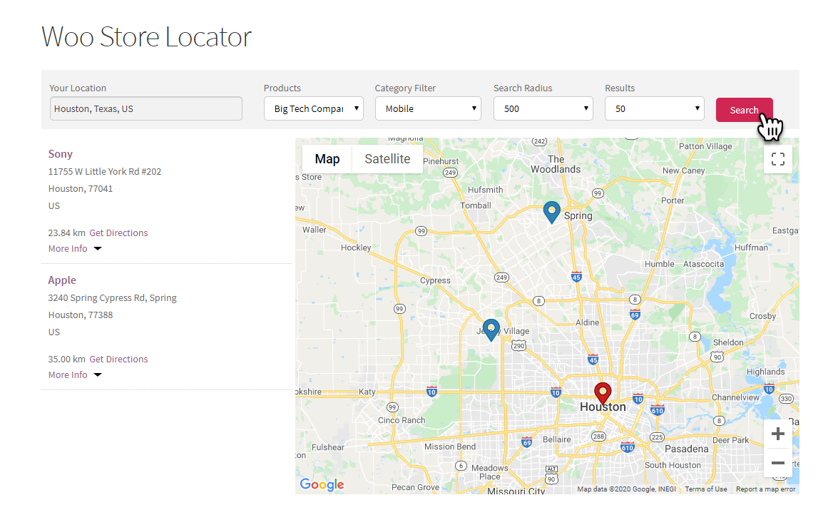 Store Finder and Locator for WooCommerce