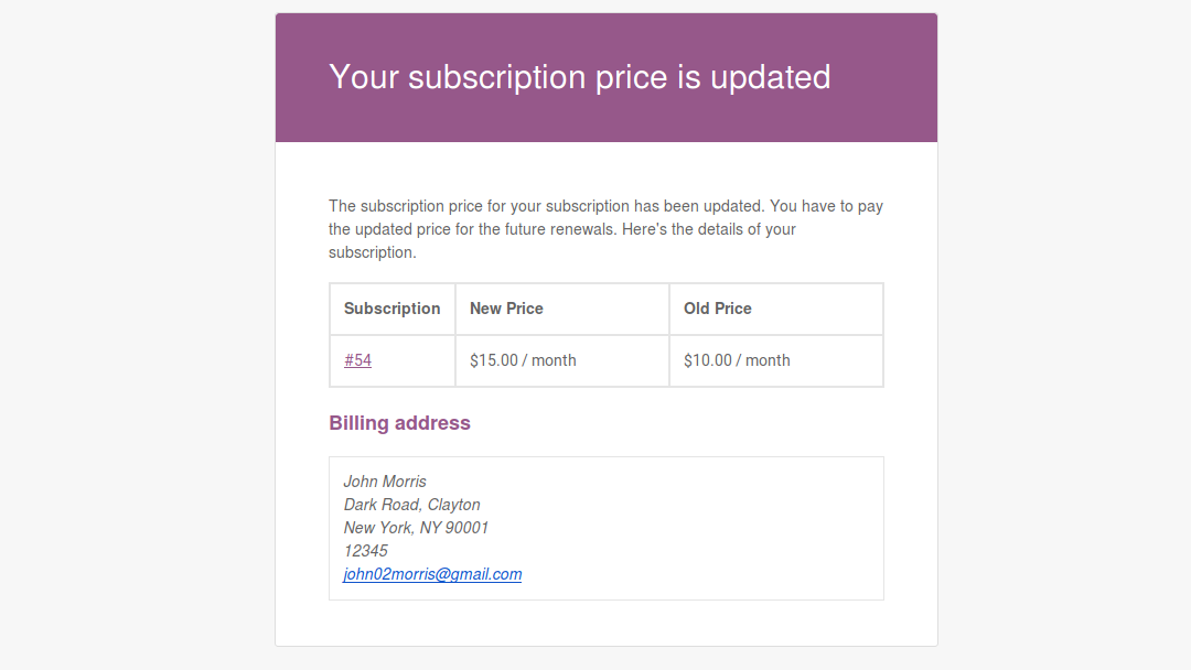 Enhancer for WooCommerce Subscriptions - Price Updation for Existing Subscriptions, Buy Now ...