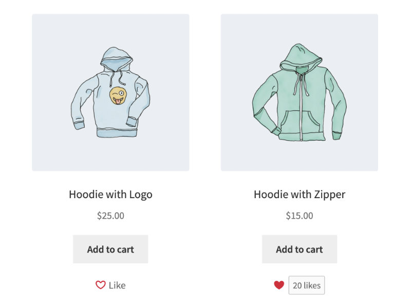Product Likes - WooCommerce Marketplace
