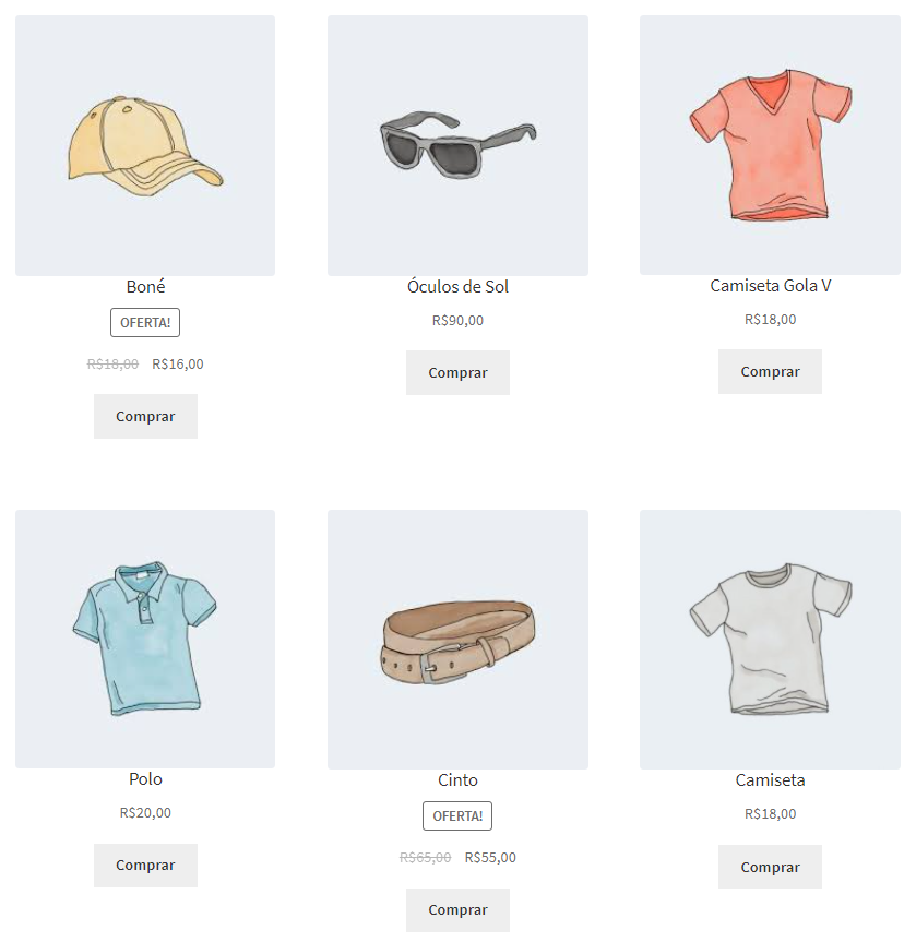 Shortcodes incluídos no WooCommerce Documentation - WooCommerce