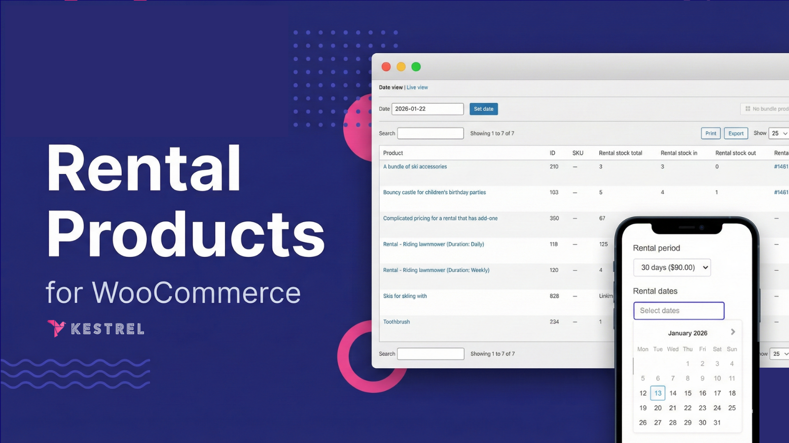 Rental Products - WooCommerce Marketplace
