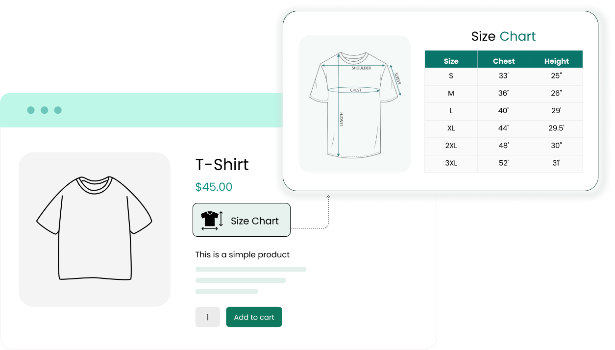 Size Chart for WooCommerce for WooCommerce - WooCommerce Marketplace