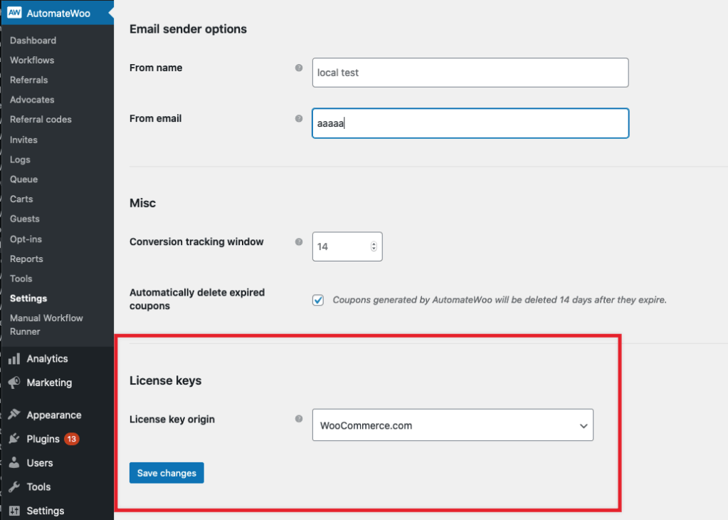 AutomateWoo Licenses (Legacy) Documentation - WooCommerce