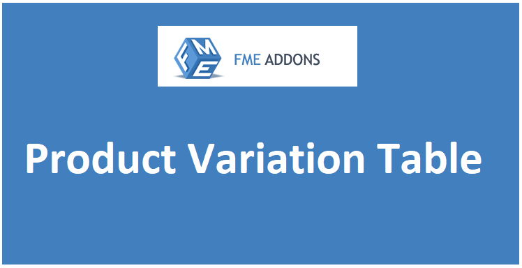 WooCommerce Product Variations Table Plugin