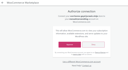 Gestionar suscripciones de WooCommerce.com Documentation - WooCommerce