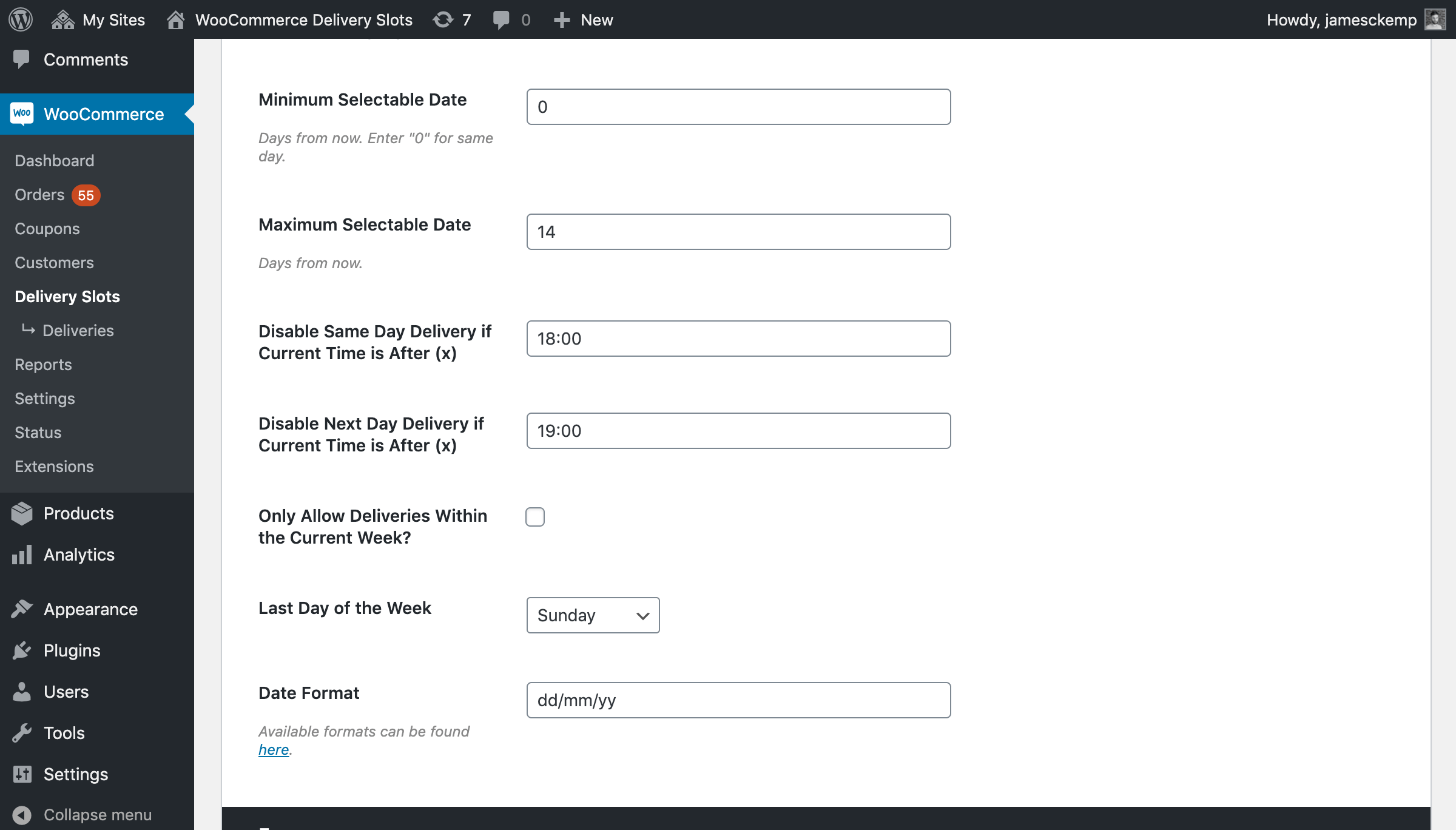 Iconic Delivery Slots for WooCommerce - WooCommerce Marketplace