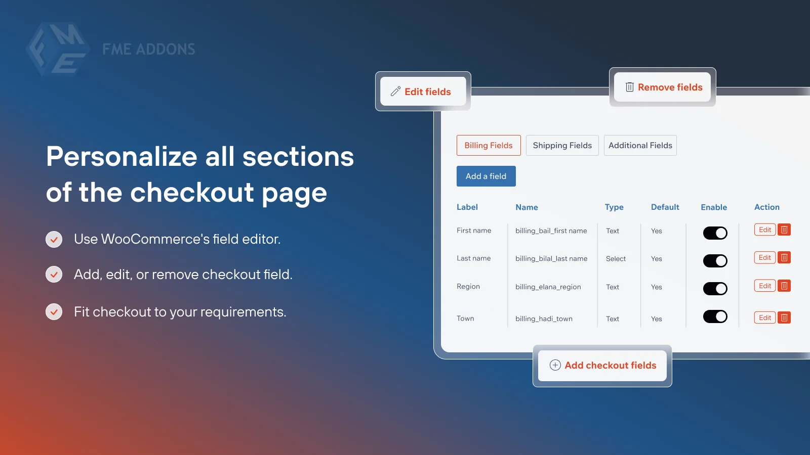 Custom Checkout Field Editor - WooCommerce Marketplace