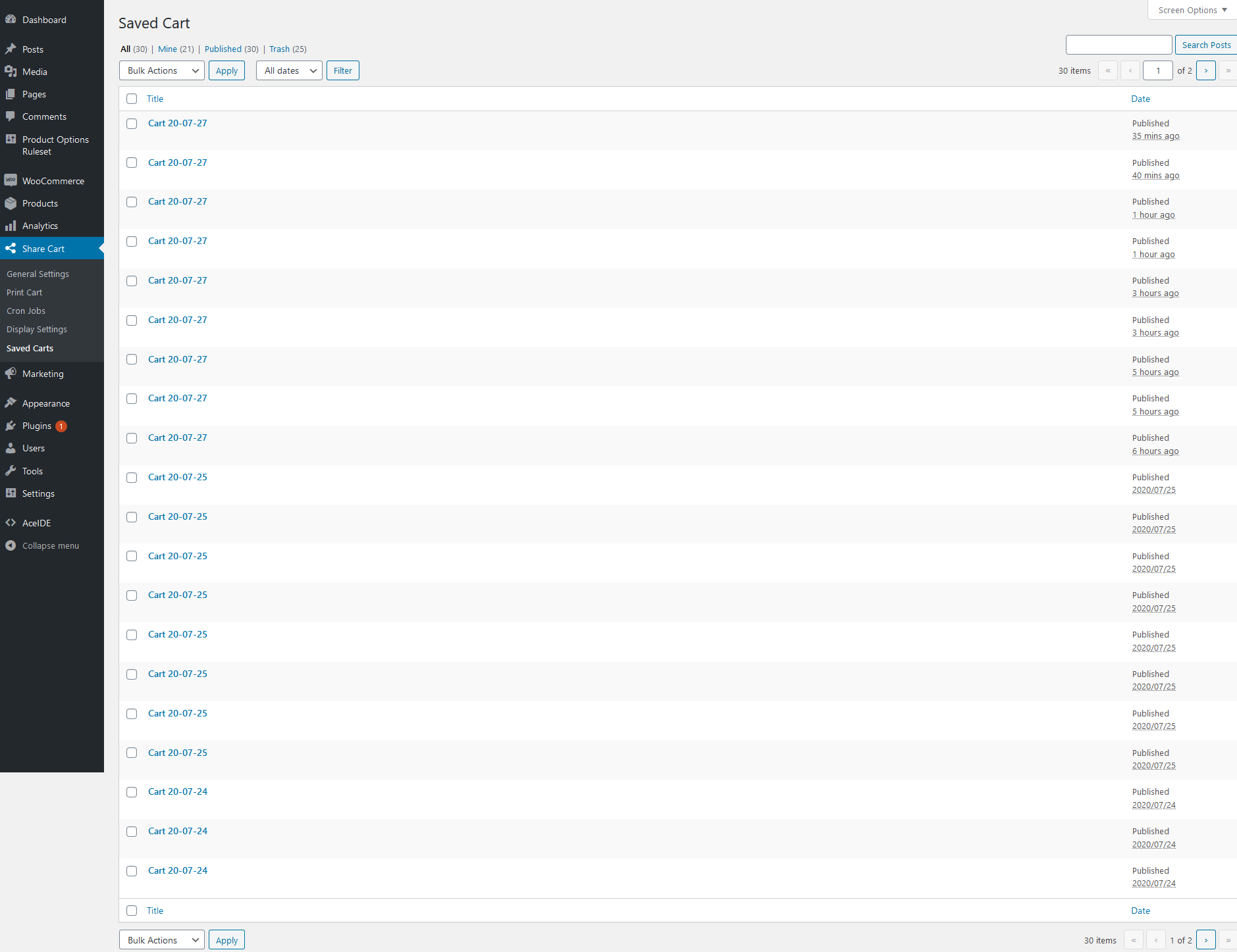 Save And Share Cart For Woocommerce Woocommerce Marketplace