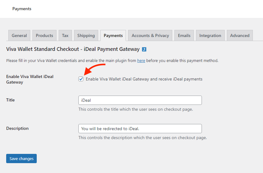 Viva.com Standard Checkout Documentation - WooCommerce