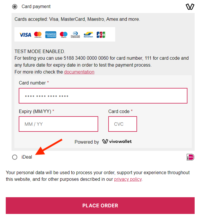 Viva.com Standard Checkout Documentation - WooCommerce