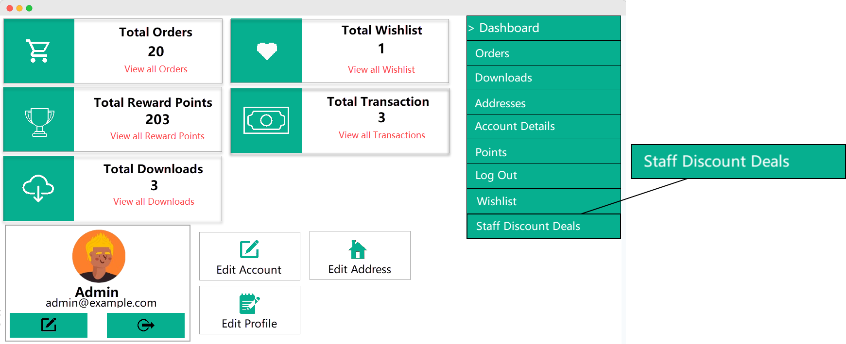WooCommerce My Account Page Plugin: edit, customize endpoints