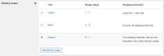 Shipping methods in Order Delivery Documentation - WooCommerce