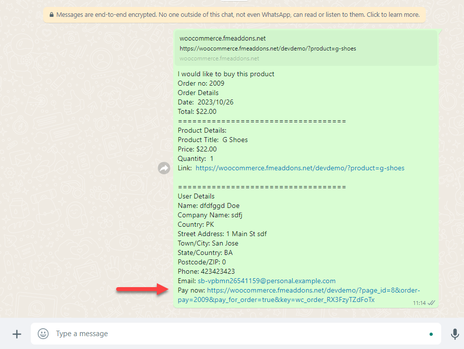WooCommerce Order on WhatsApp & Share Plugin