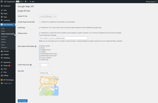 Address Auto-Complete For WooCommerce Documentation - WooCommerce