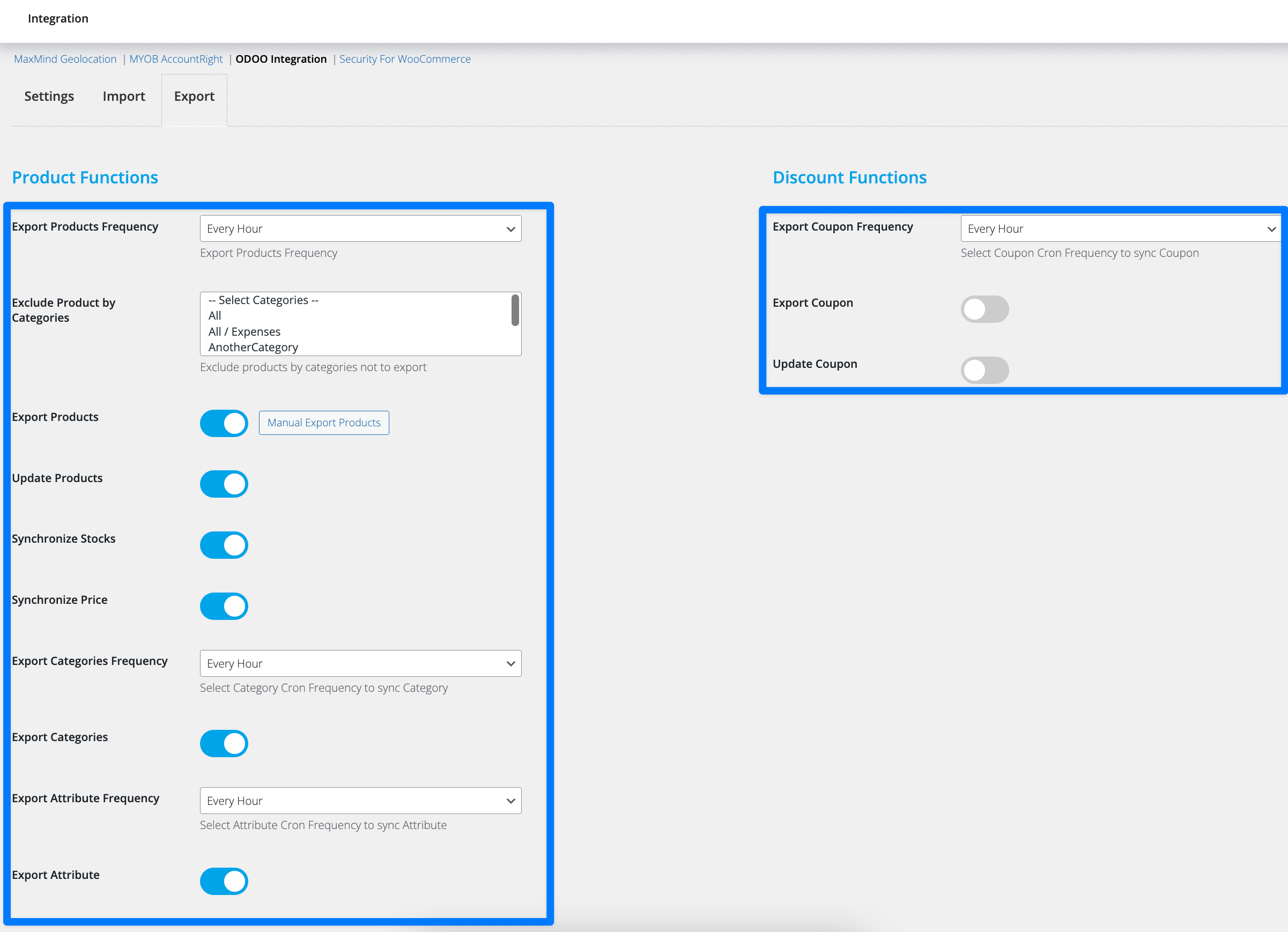 Odoo Integration for WooCommerce Documentation - WooCommerce