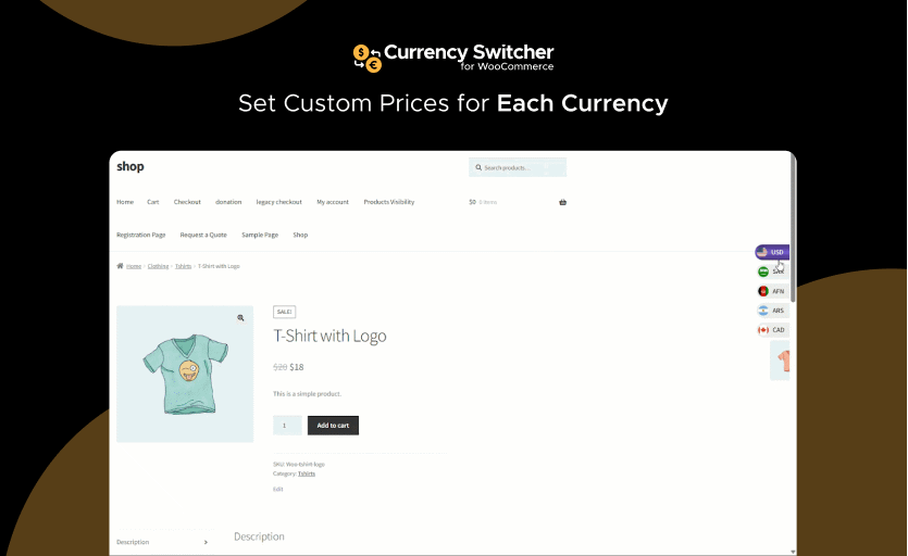 Currency Switcher for WooCommerce | Currency Converter Plugin